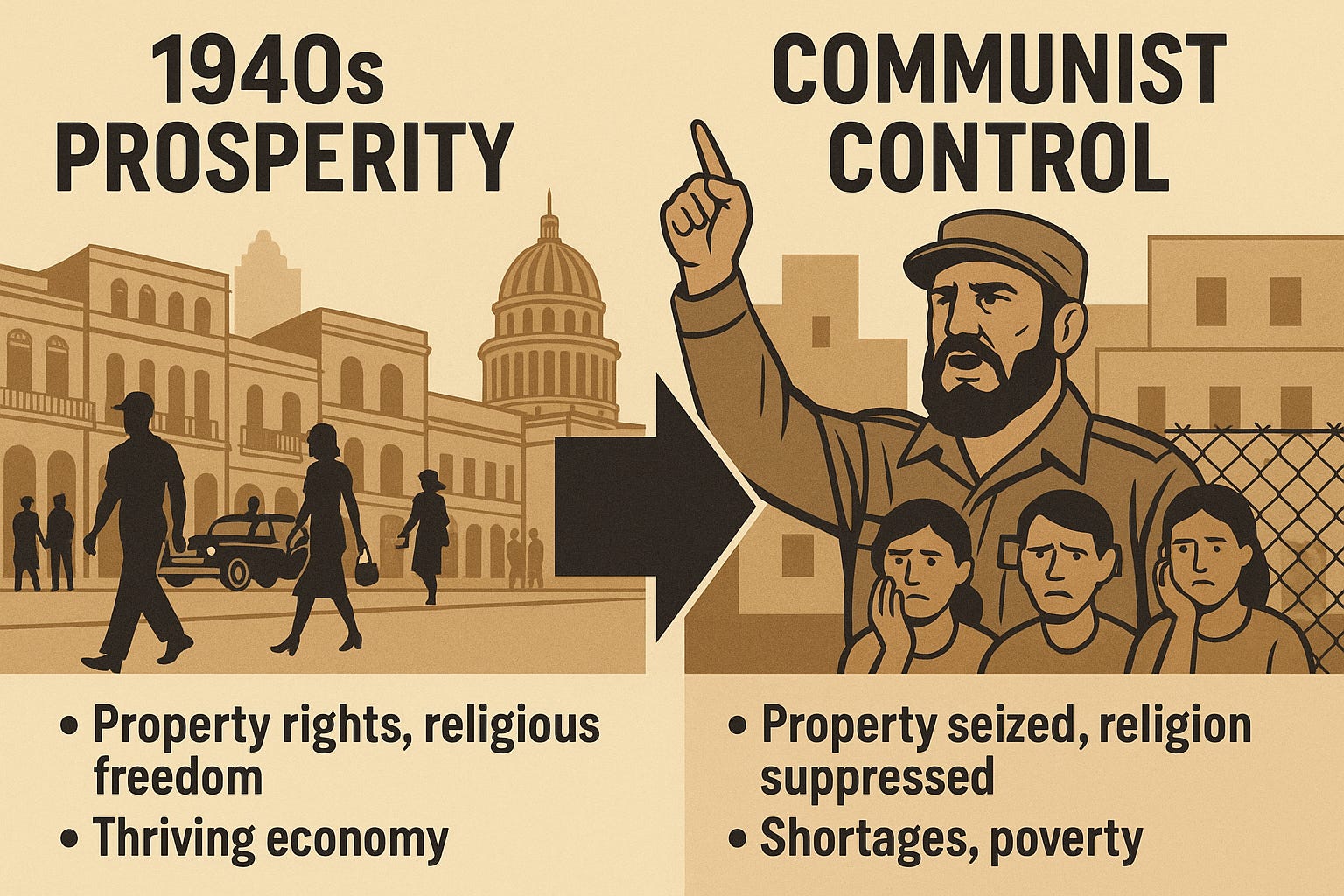Cuba’s Turn: From 1940s Prosperity to Communist Control ...
