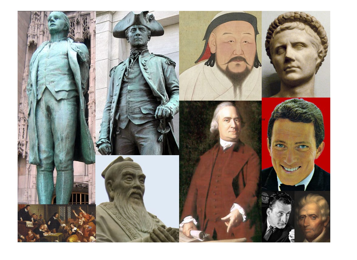 History: Hale, Octavian, J.Paul Jones, Meuse-Argonne, Sam Adams, Kublai ...