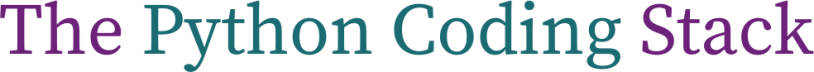 The Python Coding Stack • by Stephen Gruppetta | Substack The Python Coding Stack • by Stephen Gruppetta | Substack