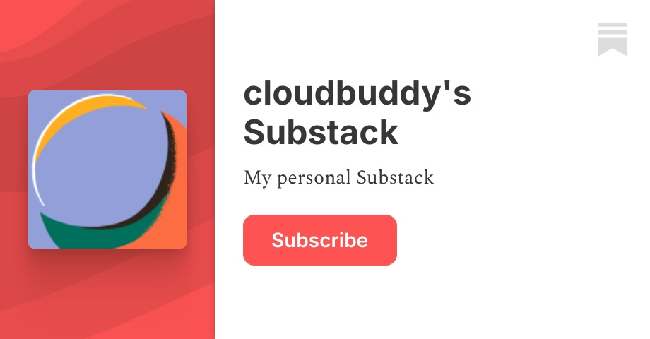 cloudbuddy's Substack | cloudbuddy@learnings | Substack