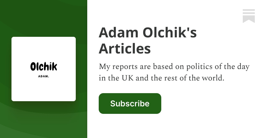 The Adam Olchik Report | Substack
