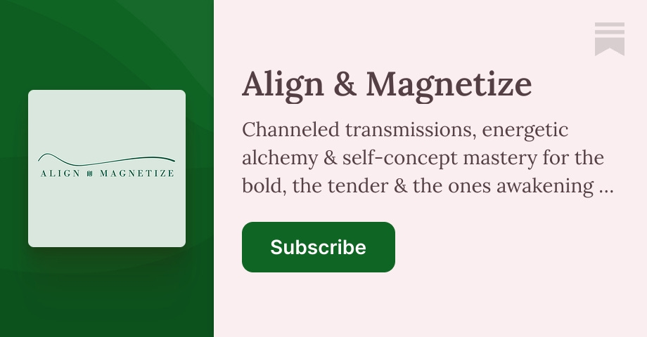 Align & Magnetize | Substack