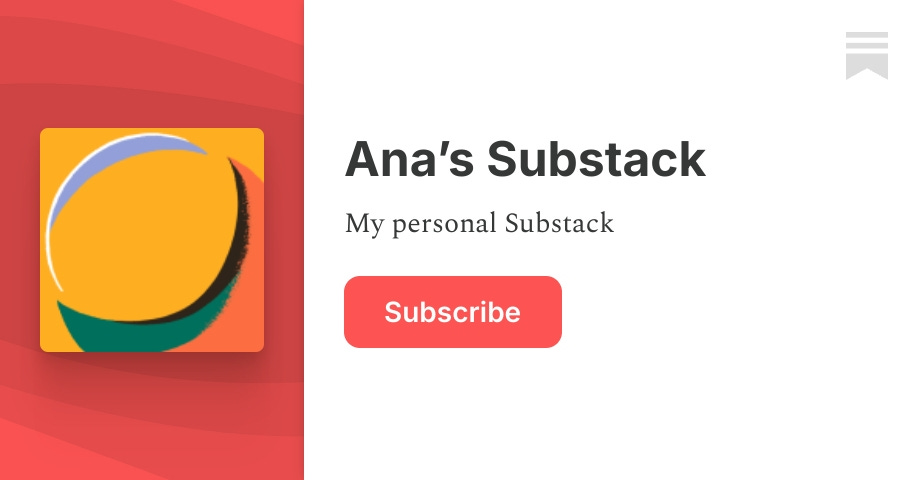 Ana’s Substack | Ana Flechas | Substack
