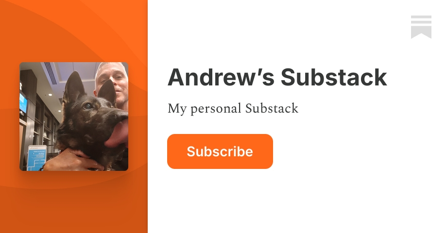 Andrew’s Substack | Andrew Lee Pinson | Substack