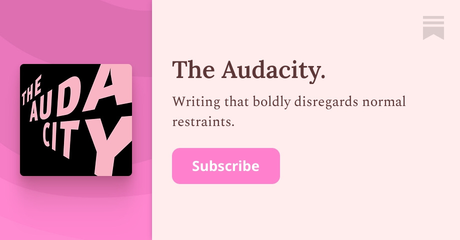 The Audacity. | Roxane Gay | Substack