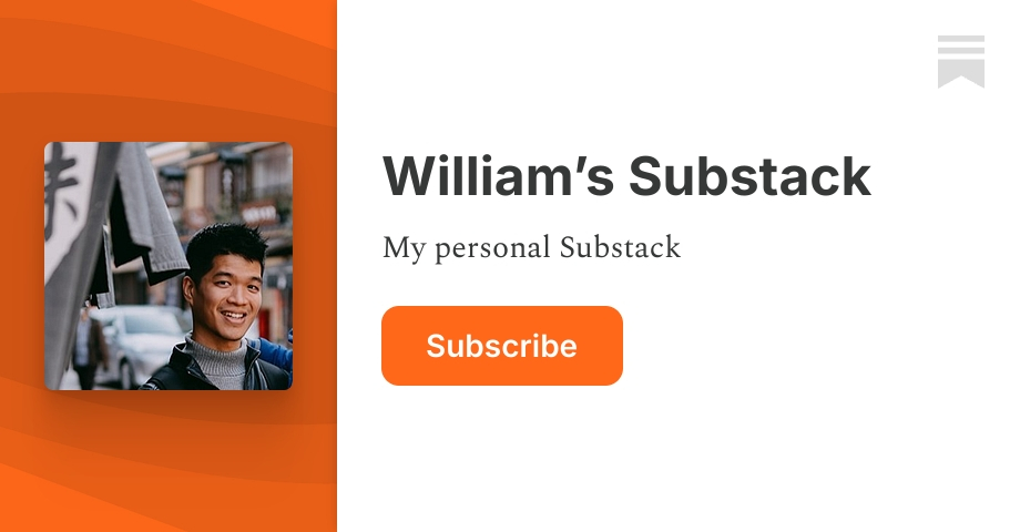 nosy neighbor. - William’s Substack