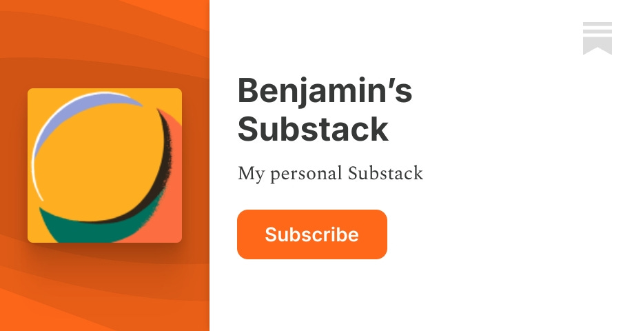 Coming soon - by Benjamin Parnell - Benjamin’s Substack