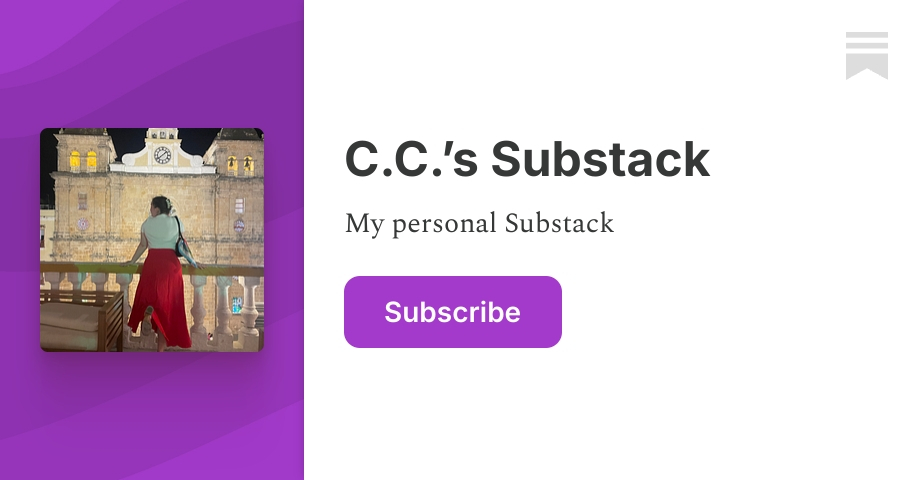 Play pretend - by C.C. George - C.C.’s Substack