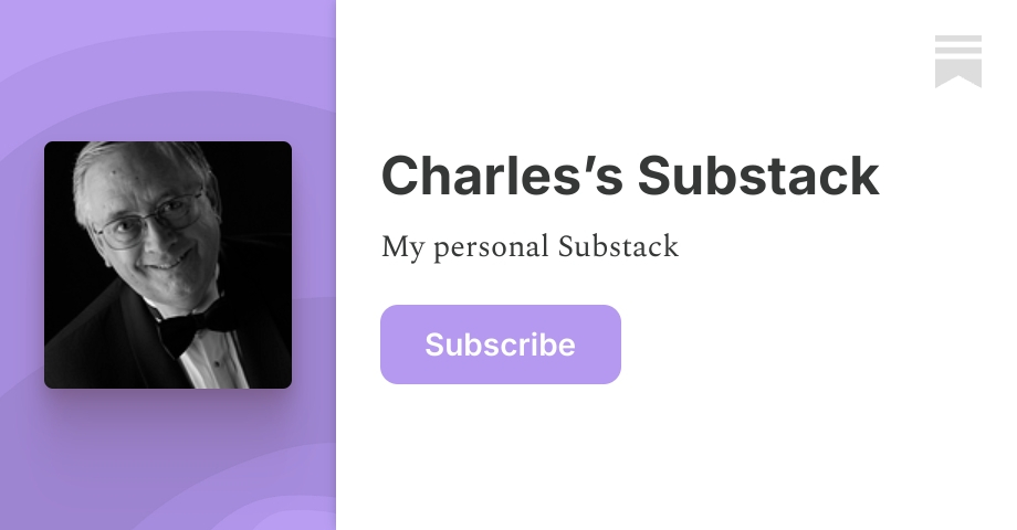 Charles’s Substack | Charles E Waugh | Substack