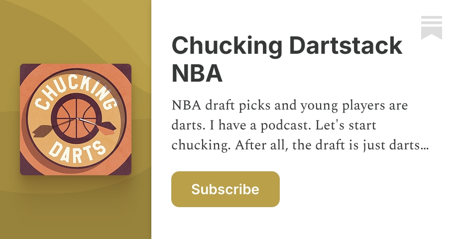 Chucking Darts 2023 Draft Dartifesto