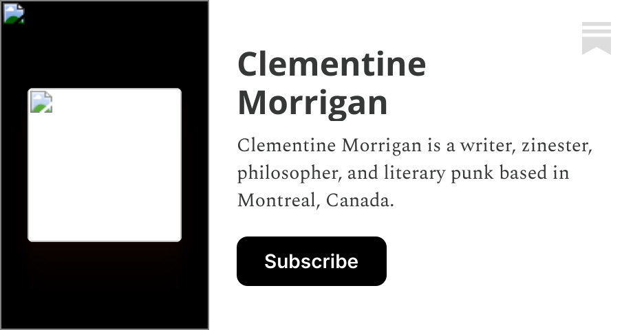 ClementineMorrigan.com | Clementine Morrigan | Substack