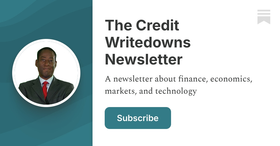 The Credit Writedowns Newsletter | Edward Harrison | Substack