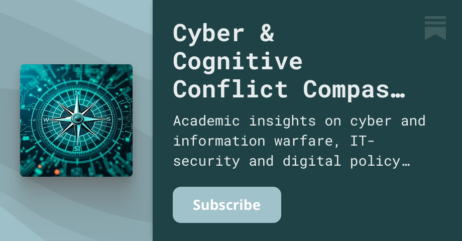 Cyber & Cognitive Conflict Compass (4C)- 18.03.2024