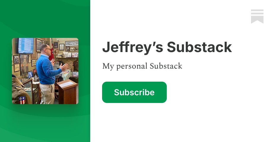 Jeffrey’s Substack | Jeffrey Owens | Substack