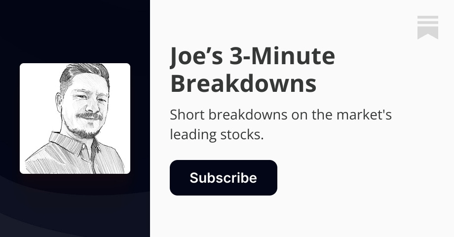 Joe’s 3-Minute Breakdowns | Substack