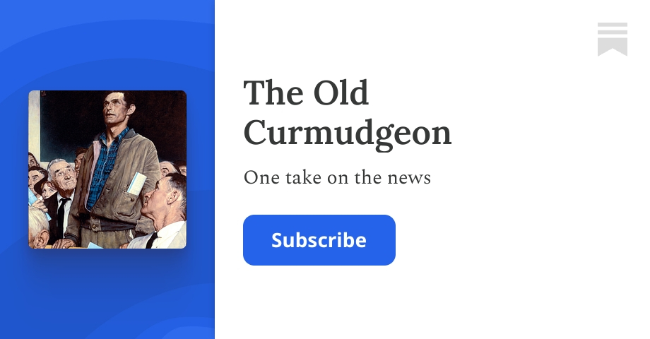 The Old Curmudgeon | Jon Margolis | Substack