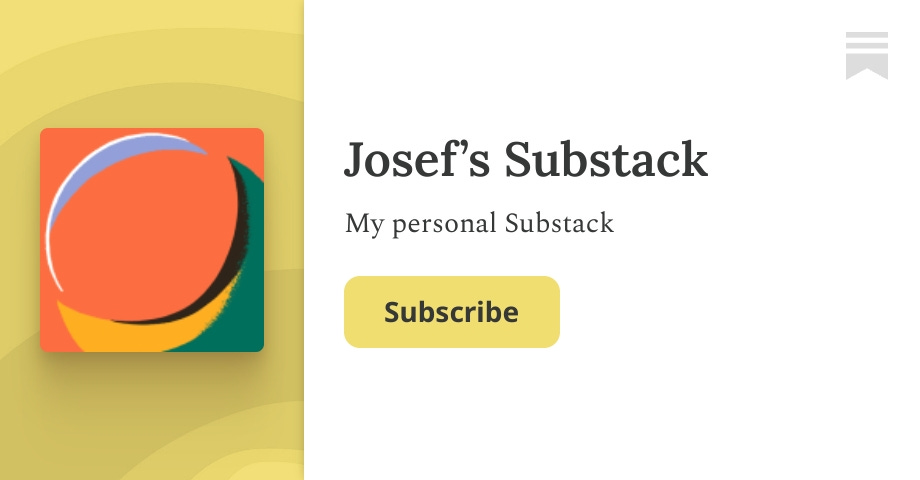 Josef’s Substack | Josef Valoff | Substack