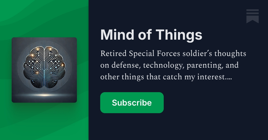 This Week in Defense Tech - by Justin Mc - Mind of Things