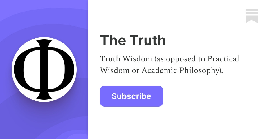 The Eightfold Path - by Kaiser Basileus - The Truth