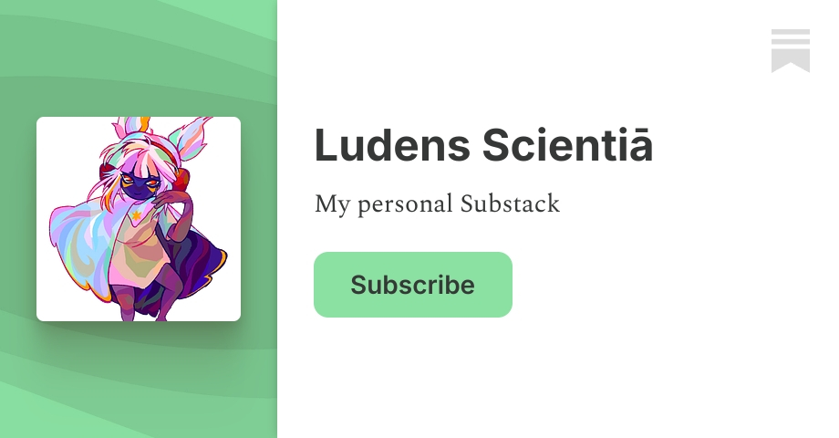 Ludens Scientiā | Tracey | Substack