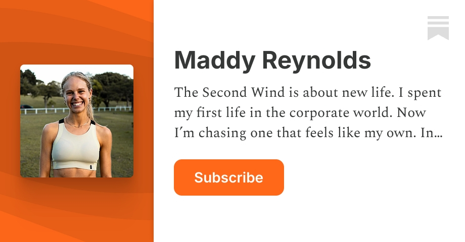 Maddy Reynolds | The Second Wind | Substack