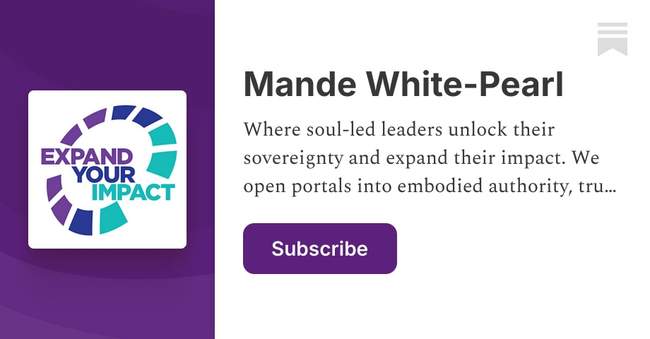 Mande White-Pearl | Substack