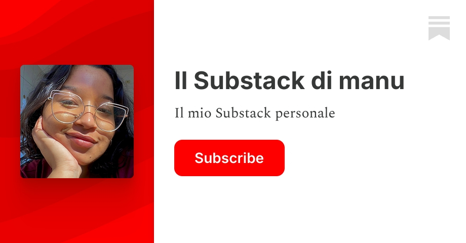 Il Substack di manu | ela, manu | Substack