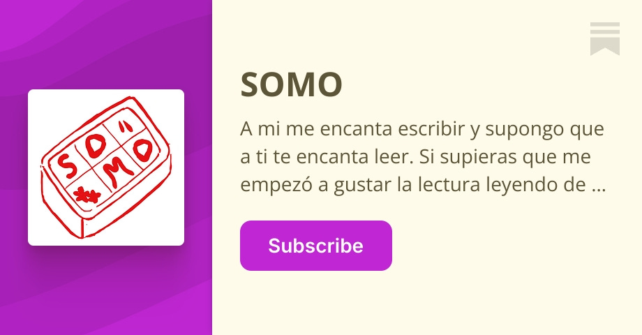 SOMO | Maria Camila Soriano Montoya | Substack