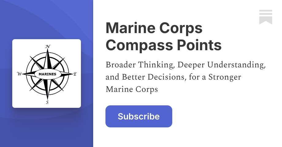 Marine Corps Compass Points | Substack