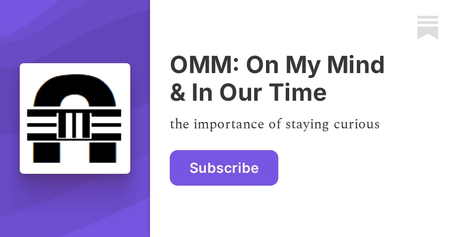 Supporting The Arts, Individuals Artists, and This Substack