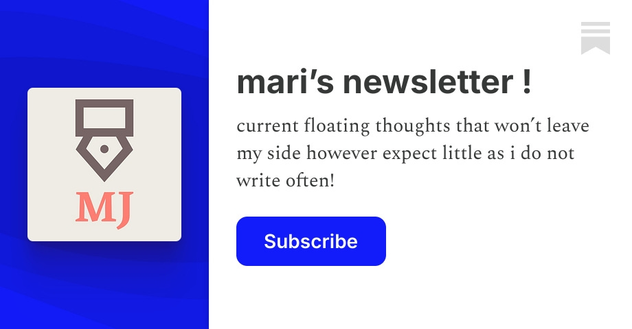 mars’s Newsletter | Substack