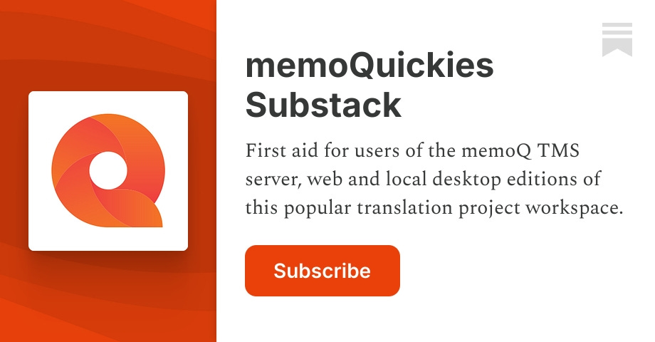 memoQuickies Substack | Kevin Lossner | Substack