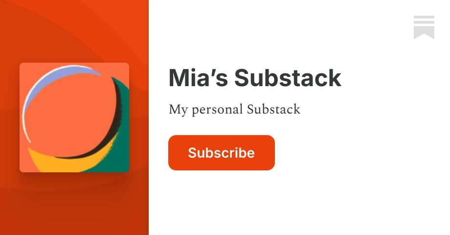 Universal Toppings - Mia’s Substack