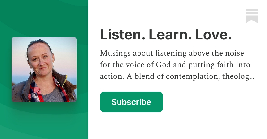 Listen. Learn. Love. | Nicole T. Walters | Substack