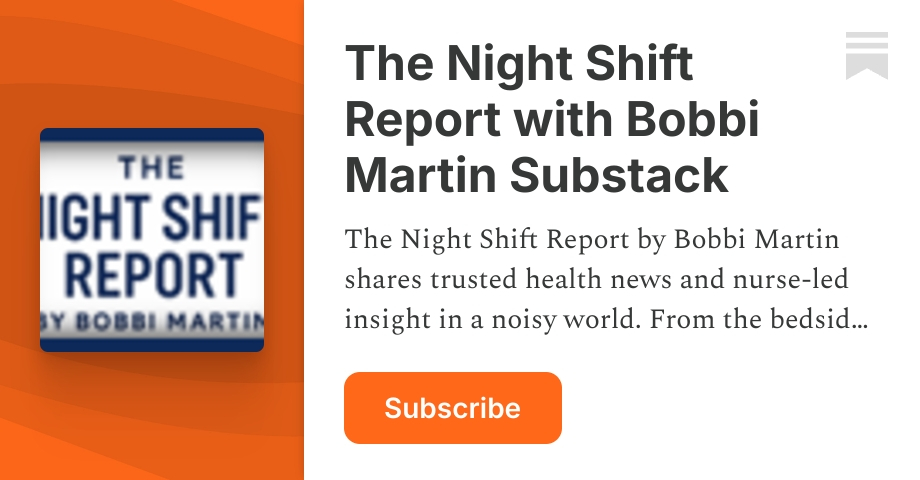 About - The Night Shift Report with Bobbi Martin Substack