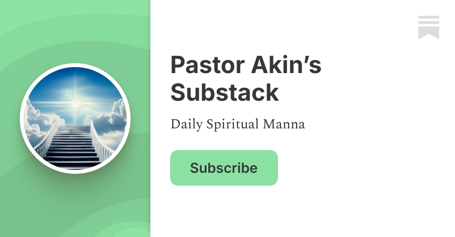 The Blood of Jesus Christ - Pastor Akin’s Substack
