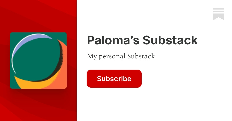 Nothing New - Paloma’s Substack