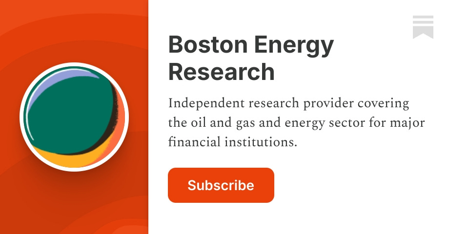 Boston Energy Research | Paul Kuklinski | Substack