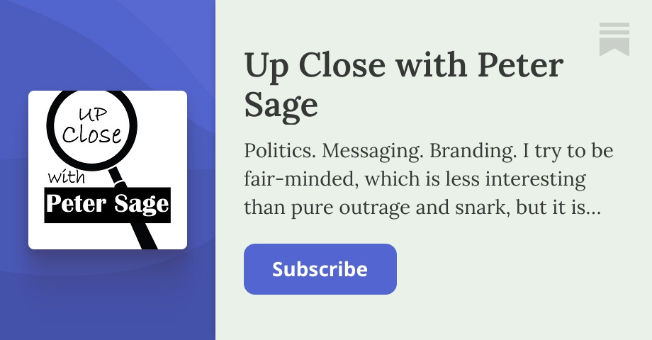 Flood the zone - Up Close with Peter Sage