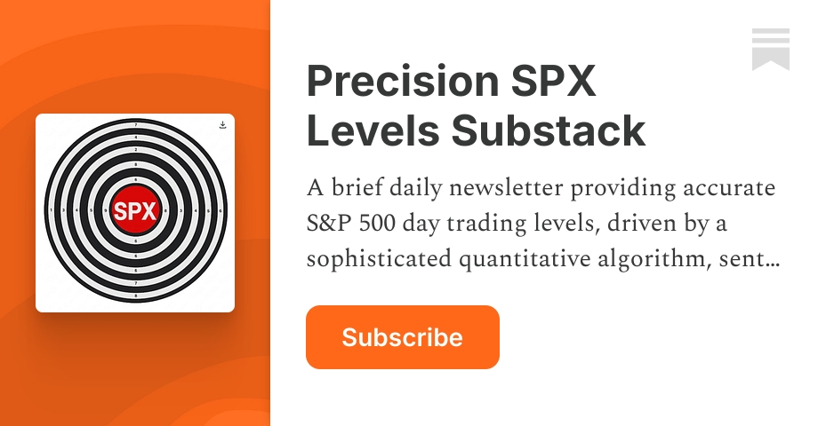 About - Precision SPX Levels Substack