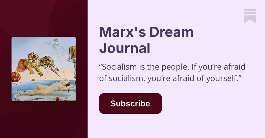 Marx's Dream Journal | Jonas Marvin | Substack