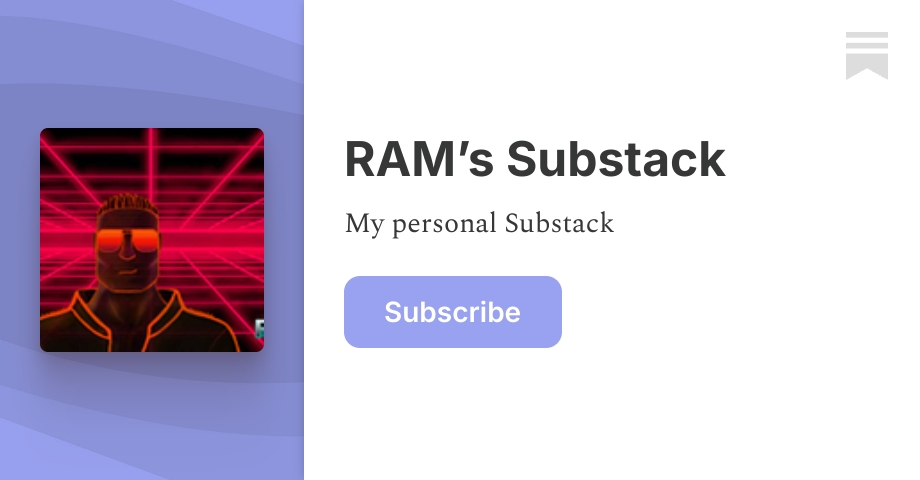 EXECUTING RIGHTEOUS ANGER, PT. 1 - RAM’s Substack