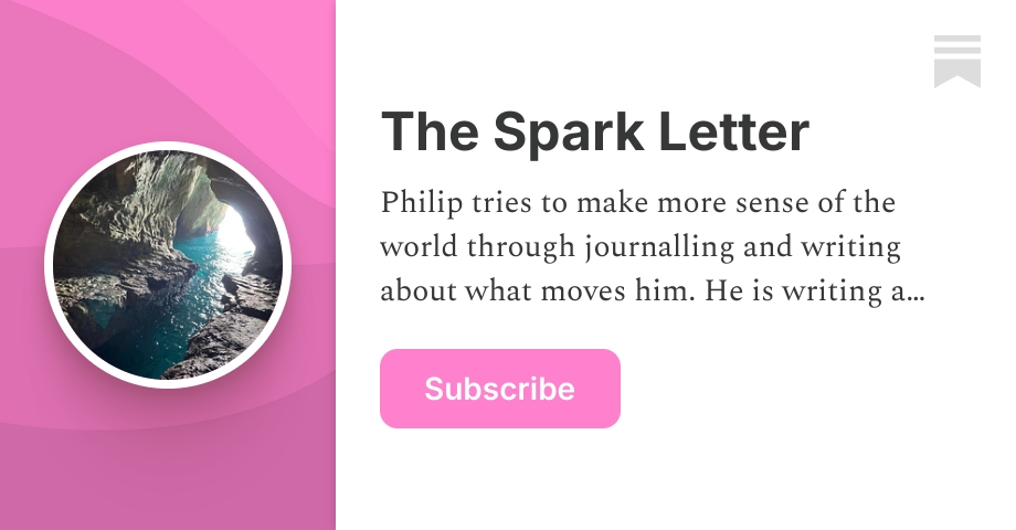 The Spark Letter - by Philip Burt - The Spark Letter