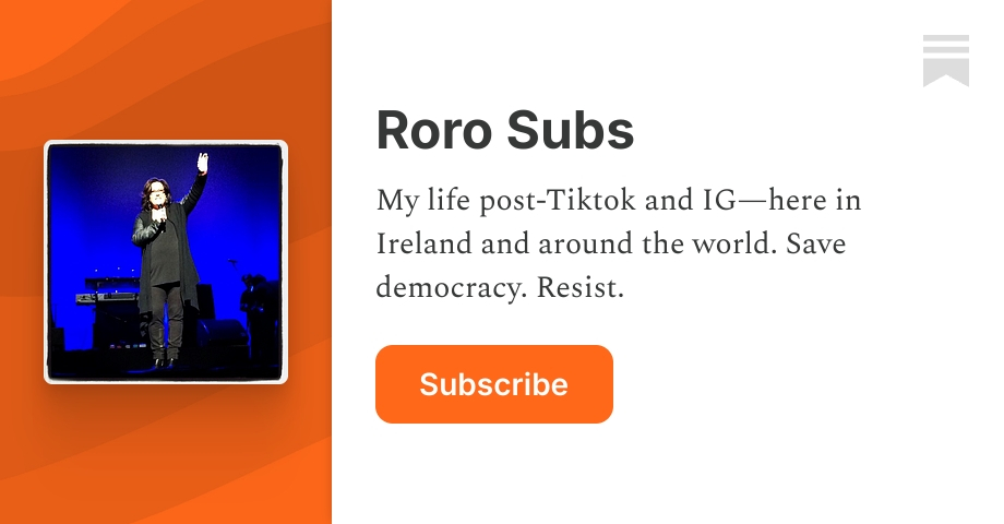 Roro Subs | ROSIE ODONNELL | Substack