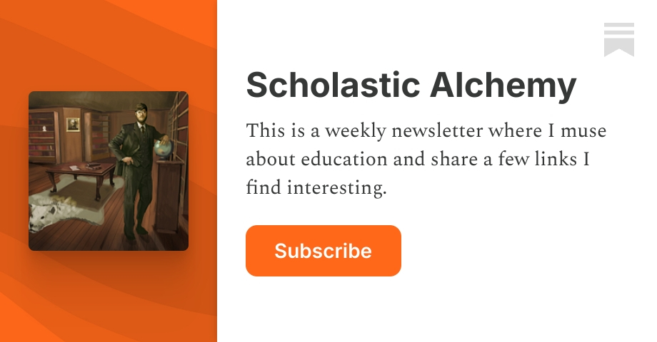 Scholastic Alchemy | James | Substack