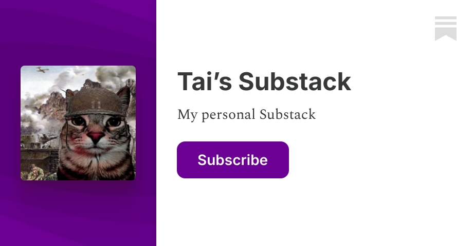 Stalker - Tai’s Substack