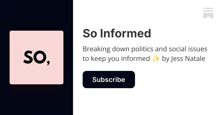 So Informed | Substack