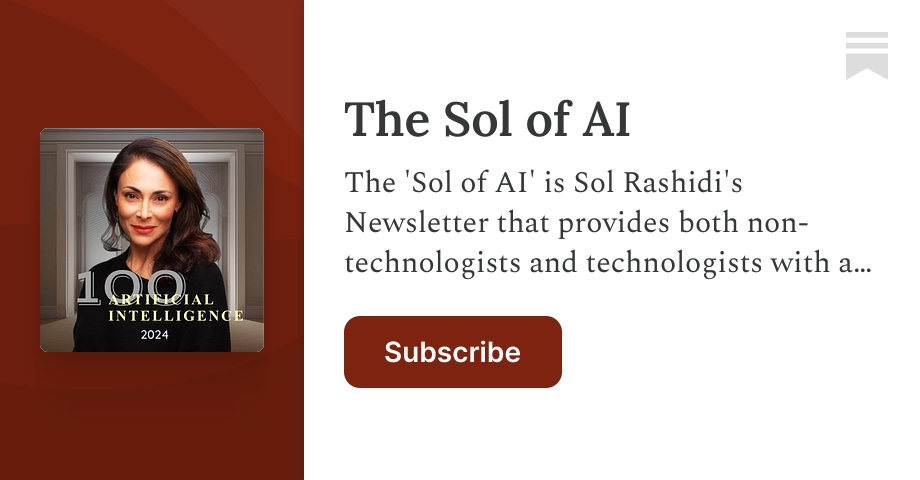 Sol's Newsletter | Sol Rashidi | Substack
