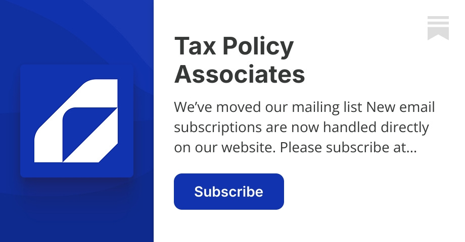 Tax Policy Associates | Dan Neidle | Substack