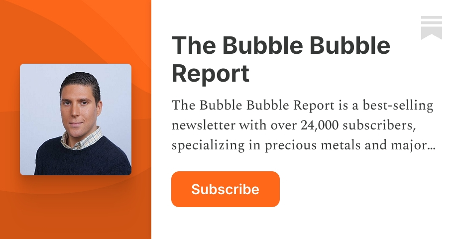 The Bubble Bubble Report | Jesse Colombo | Substack